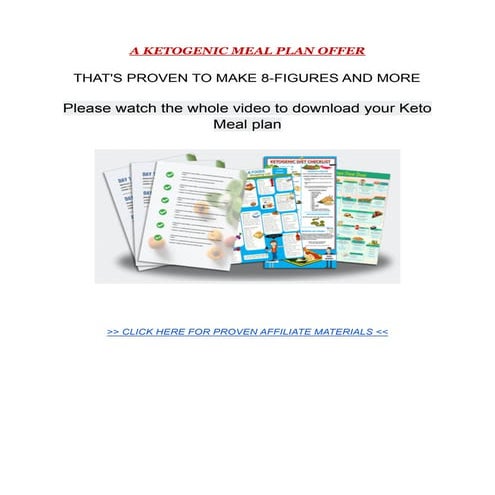 Meal plan | PDF