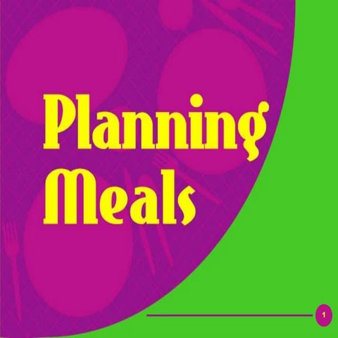 Mealplan | PPT