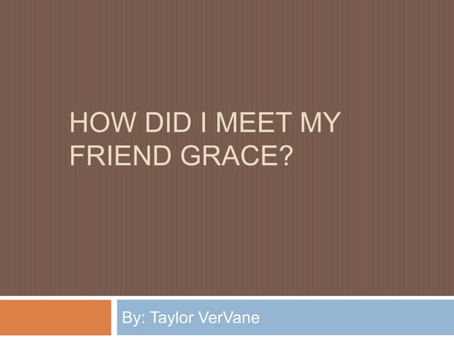 The Secret Language of Girls | PPTX