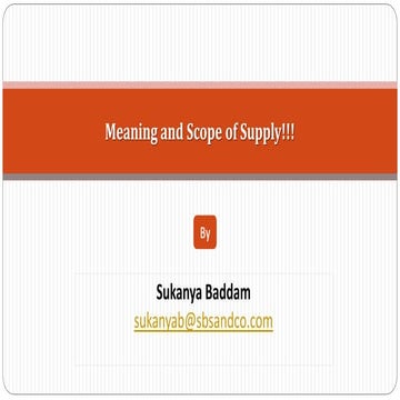 Meaning and-scope-of-supply | PDF