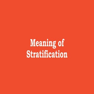 Meaning-of-Stratification.pptx dbd dbd d | PPT
