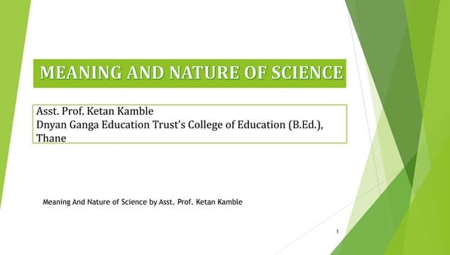 Sustanance Definition Science