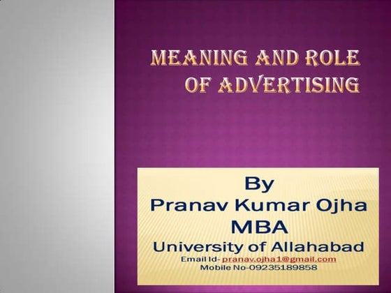 Advertising agency | PPTX