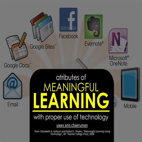 Meaningful Learning with Technology | PDF