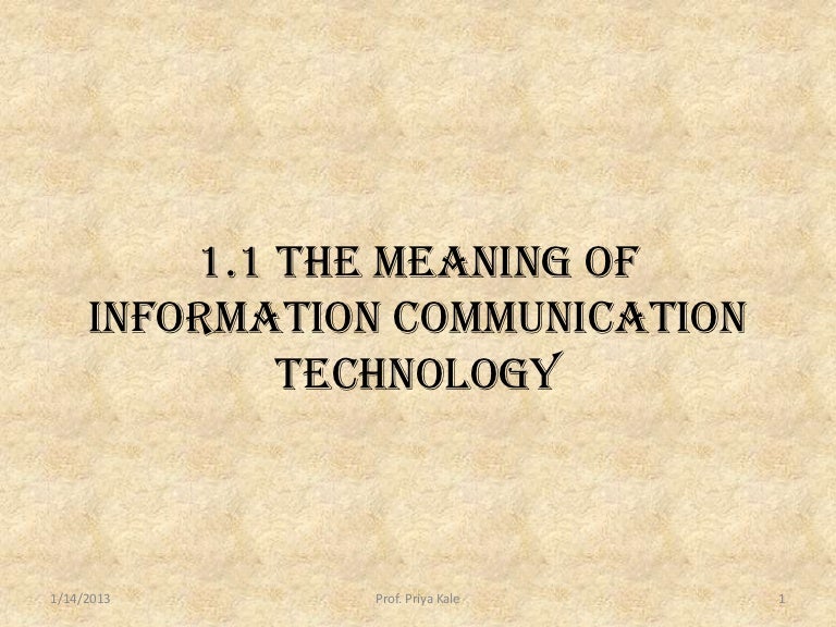 Meaning Of Ict meaning-of-ict