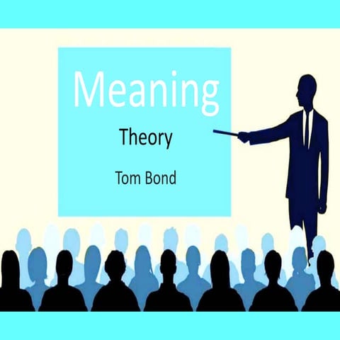 Meaning theory | PPT