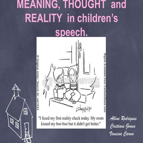 Meaning, thought and reality | PPTX