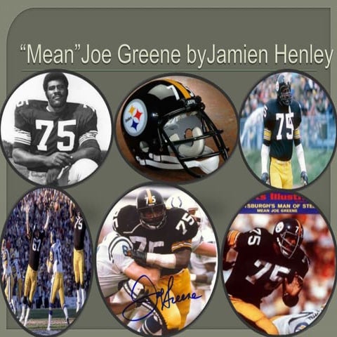 Mean joe greene | PPTX