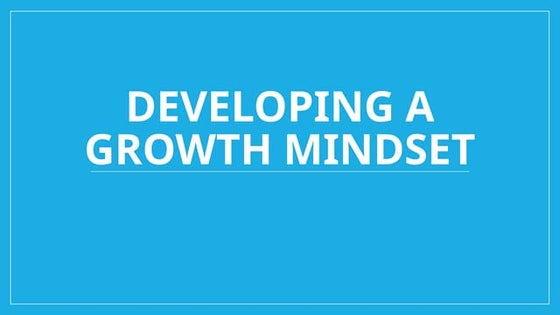 The Power of Mindsets | PPT