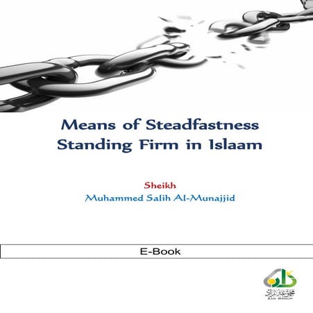 Means of-steadfastness-standing-firm-in-islam | PDF