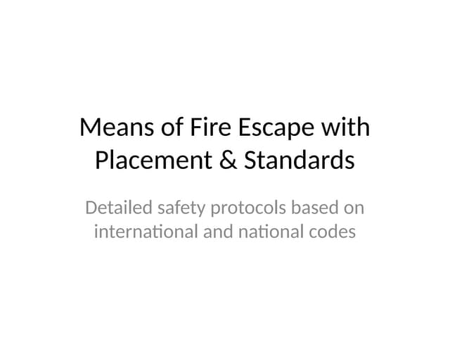 14. Area of Refuge | PPTX