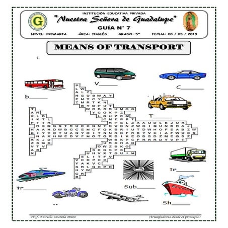 Means of transport 5 to | PDF