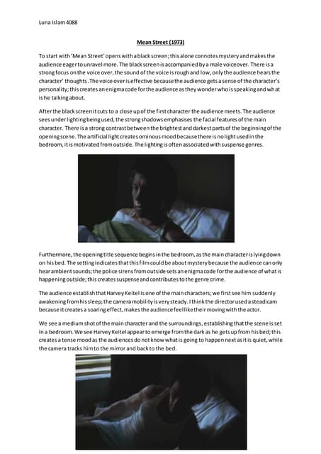 Analyse opening sequences 2 | PPT