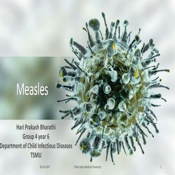 Measles | PPTX