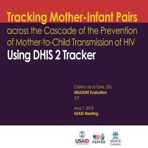 Tracking Mother-Infant Pairs across the Cascade of the Prevention of ...