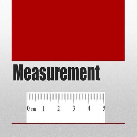 Measurement | PPT