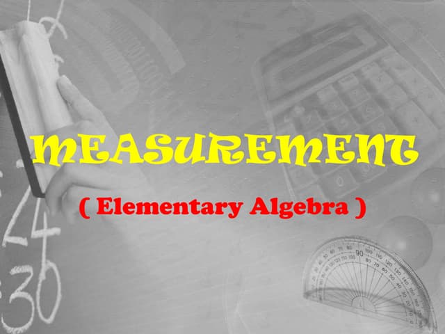 Measure of length ppt | PPTX