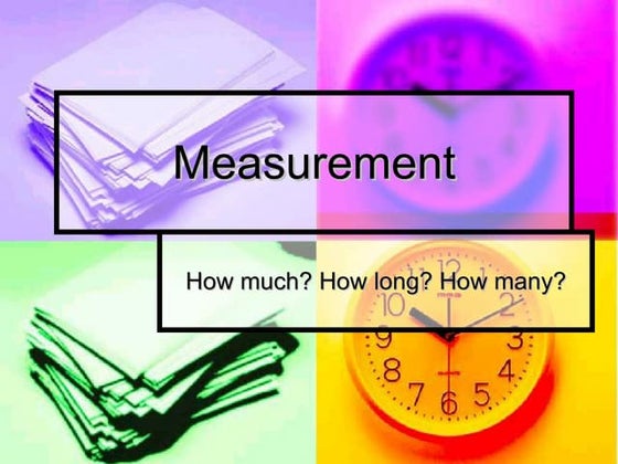 Grade 7 Measurement PowerPoint Presentation | PPTX