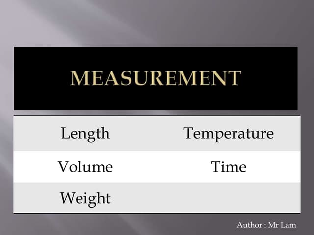 Measuring mass | PPTX