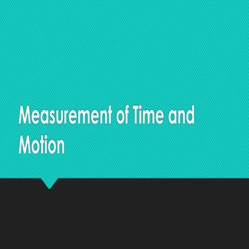 Measurement-of-Motion-and-Time.pdf priyanshu | PDF