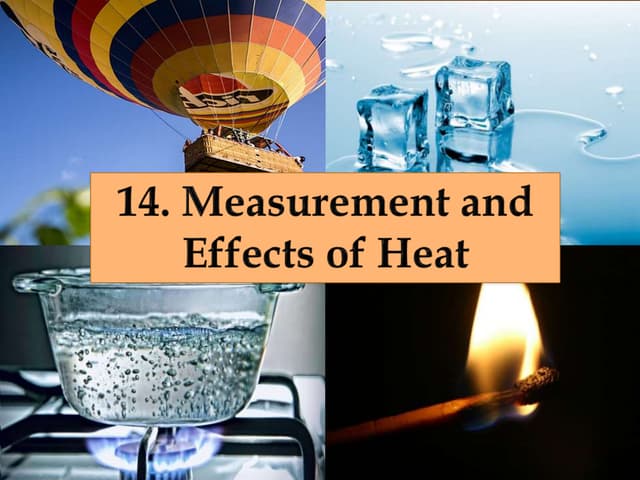 HEAT and TEMPERATURE | PPTX