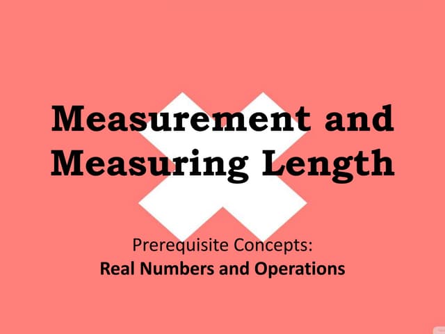 Grade 7 Measurement PowerPoint Presentation | PPTX