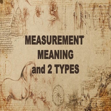 Measurement Definition and 2 TypesS.pptx