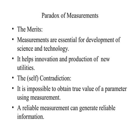 Measurement errors in analytical chemistry | PPT