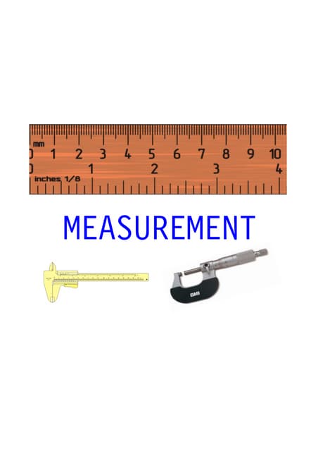 Introduction to Measurements | PPT