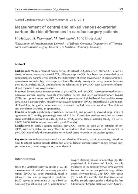 VBG vs ABG (replacement of venous blood sample instead of arterial one ...