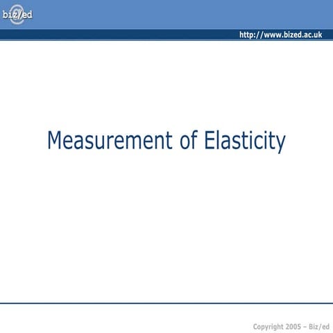 Measurement of Elasticity-Demand 2022.pptx