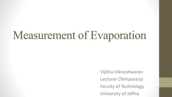 Uniformity coefficient of drip and sprinkler irrigation systems | PPT