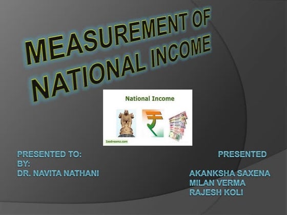 Gross Domestic Product (GDP) | PPTX