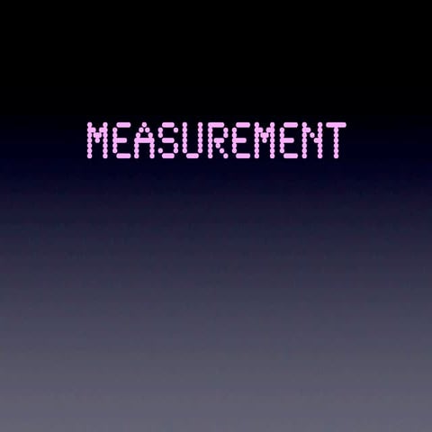 Introduction to Measurement | PPT