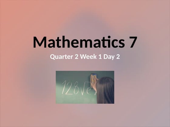 Math 7 Quarter 2 Week 1 Measurement Topic.ppt