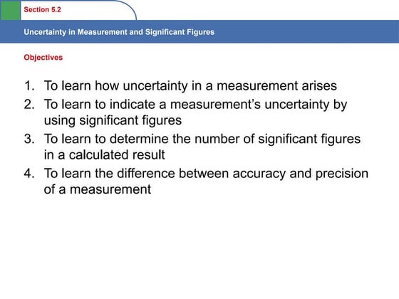 1.1 significant figures | PDF | Physics | Science