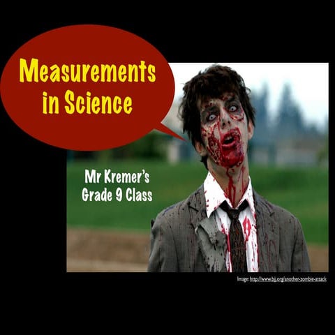 Measurements in science | PPT