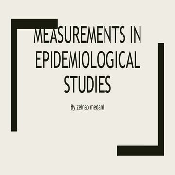 Measurements of epidemiological studies.pptx