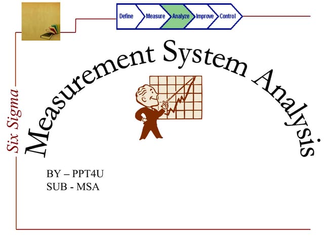Measurement System Analysis (MSA) | PPTX