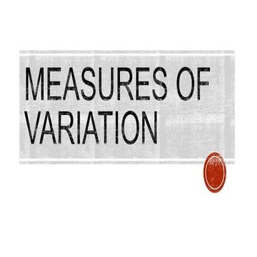 Measures-of-variation-report- advance stat | PPTX