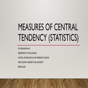 Percentile and percentile rank | PPTX