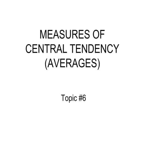 PART 1 DISCUSSION MEASURES OF CENTAL TENDENCY.ppt
