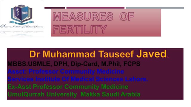 Fertility | PPT