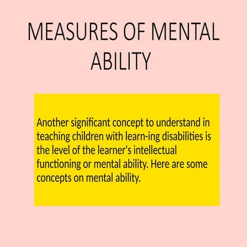 measures of mental ability.pptx measures of mental ability.pptx