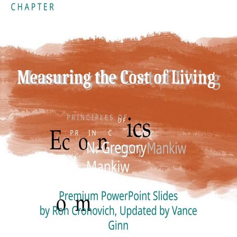 Macroeconomics: Measuring cost of living | PPTX