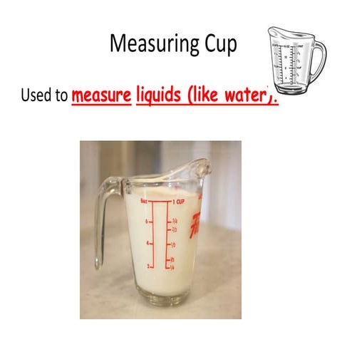 Measuring cup | PPTX