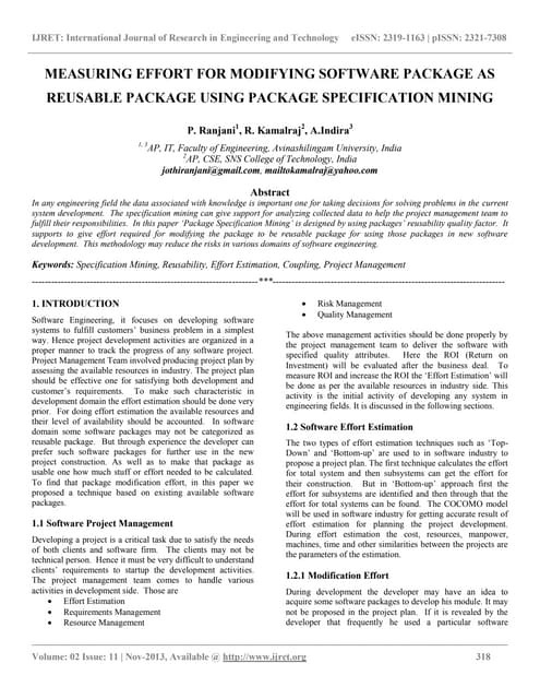 Measurement model of software quality in user’s | PDF
