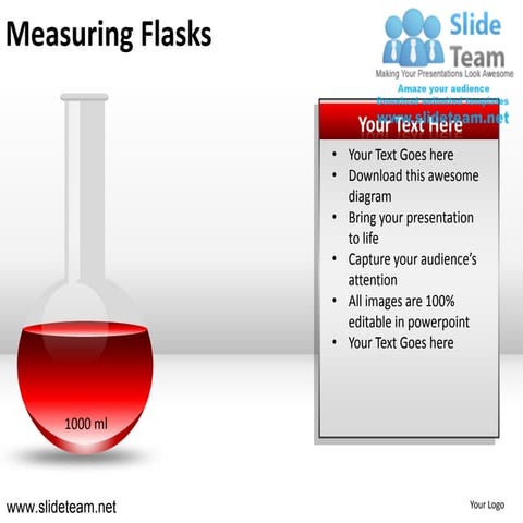 Measuring flasks powerpoint ppt slides. | PDF