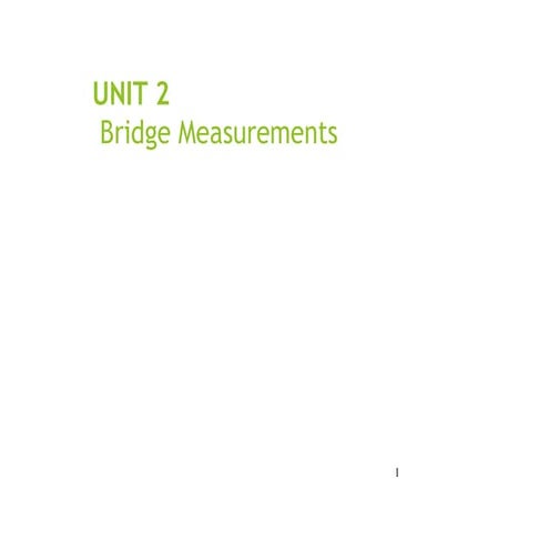 Introduction to measuring instrumentation | PDF