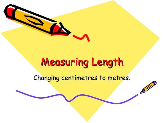 Measuring length | PPTX | Physics | Science